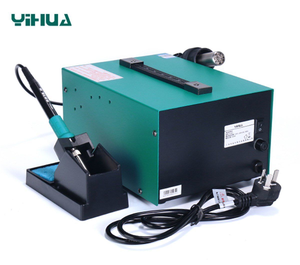 Yihua 852D+ Diyafram Sıcak Hava Üflemeli Havya İstasyonu 660W | www ...