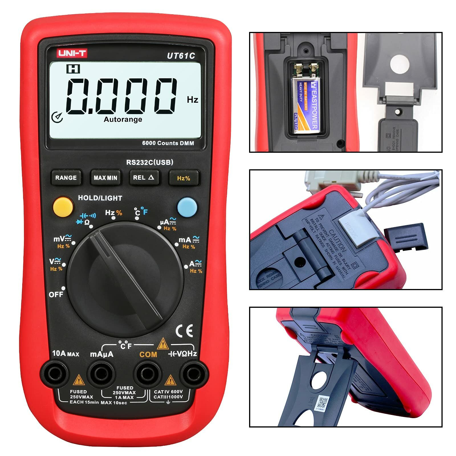 Unit UT61C True Rms Dijital Multimetre | www.elcelektromarket.com